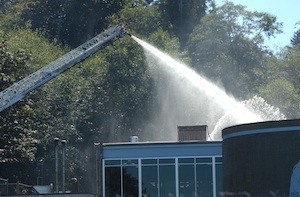 Firefighters respond to fire at sewer treatment plant | Kitsap Daily News
