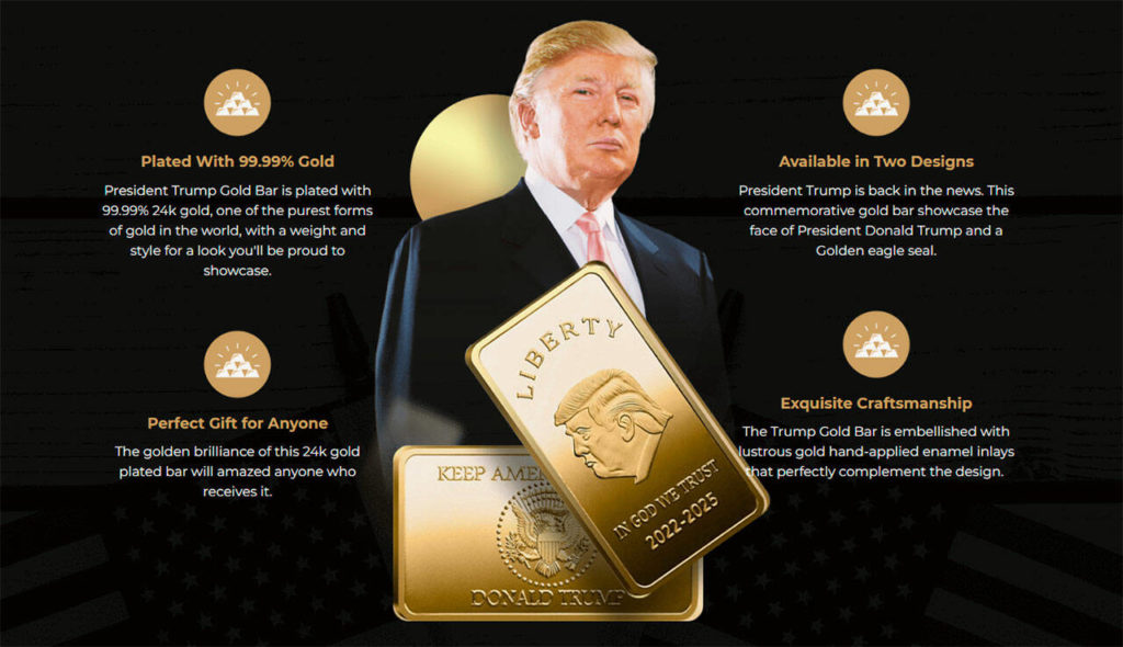 Trump Gold Bar Reviews - Exclusive 2024 Donald Trump Golden Bar ...