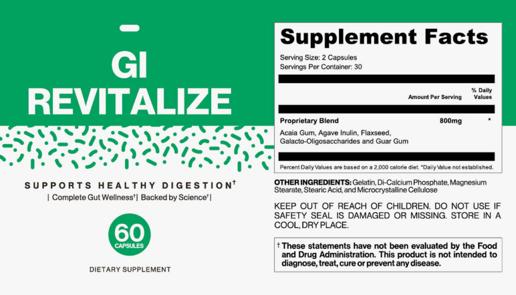 GI Revitalize Reviews - Is It Right For You? Healthy Digestion Support ...