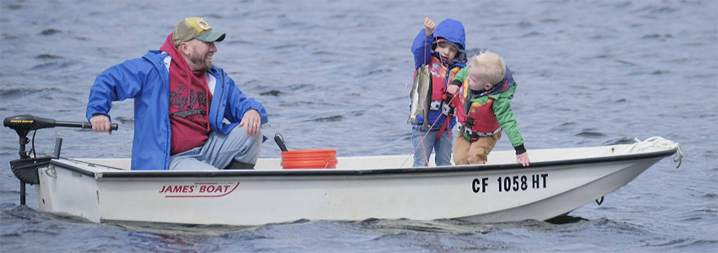 Many fishers out to catch trout on derby day | Kitsap Daily News