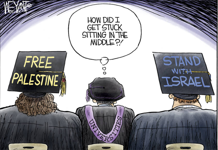 College protests now are nothing like those during Vietnam | Kitsap ...