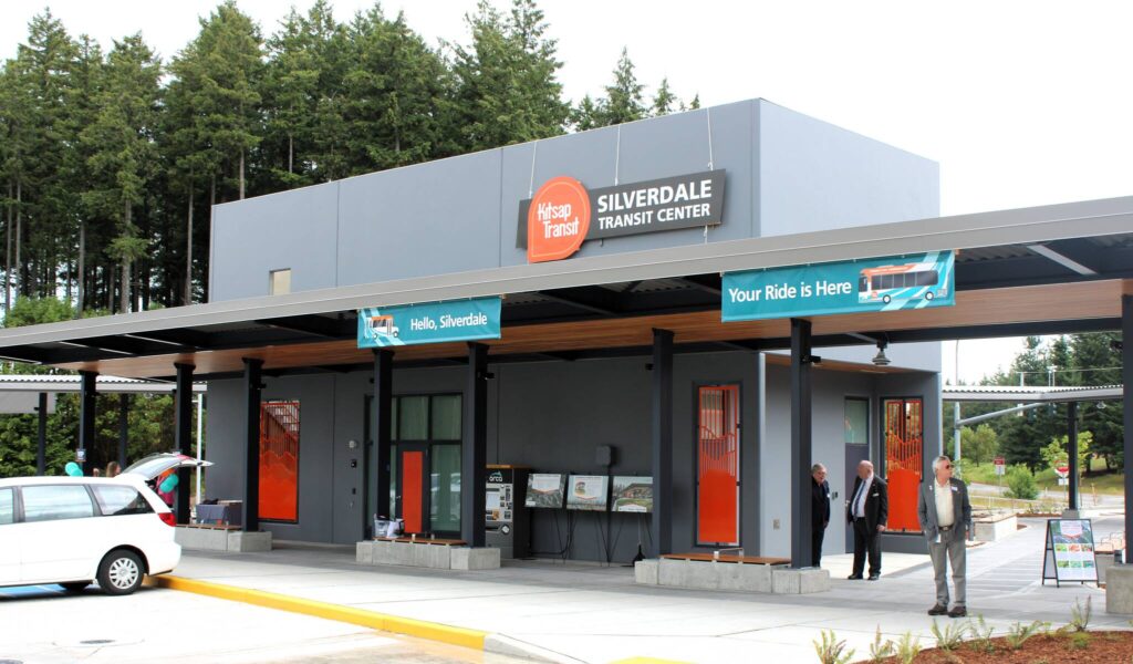 KT celebrates completion of Silverdale Transit Center | Kitsap Daily News