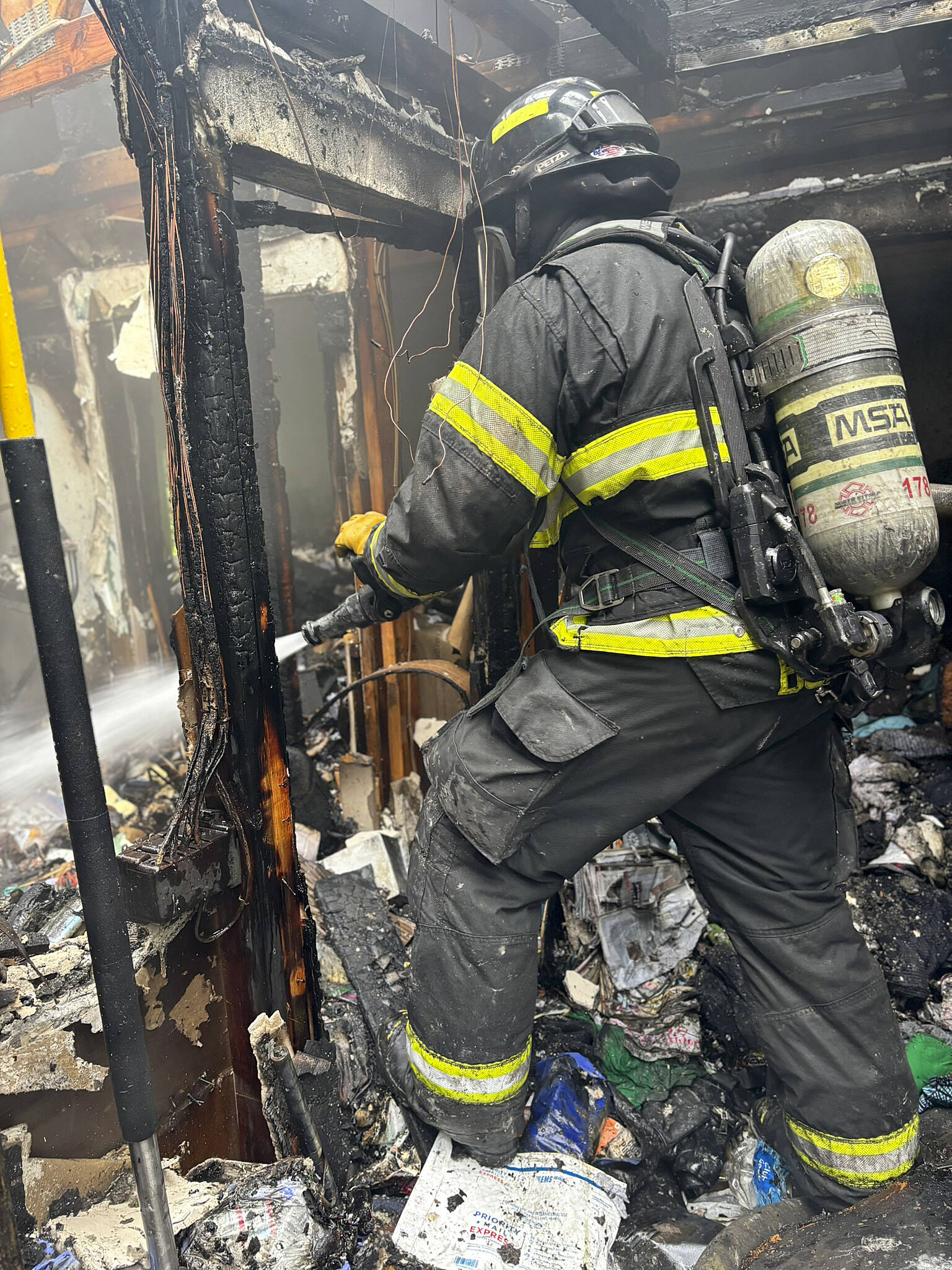 Apparent chimney fire destroys NK rental home, displaces tenant ...