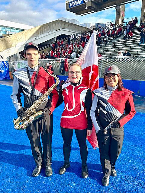 WSU marching band features three students from Kitsap | Kitsap Daily News