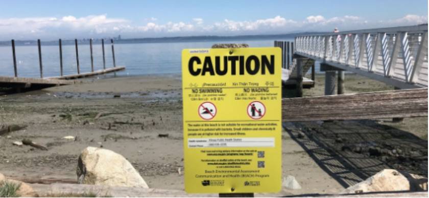 Advisory issued for Pomeroy Park swimming beach due to high bacteria ...