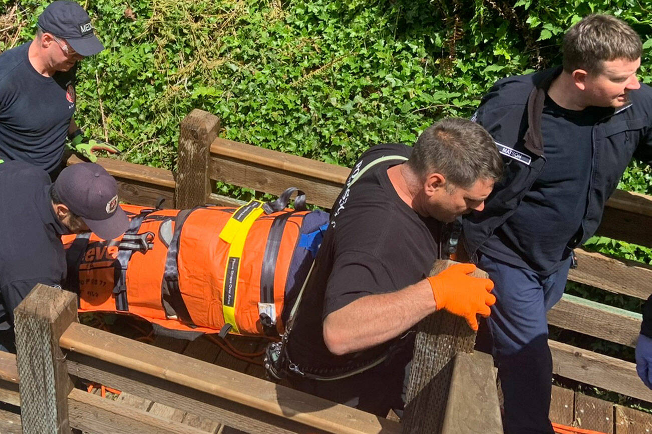 Woman, 68, suffers head injury after falling over 20 feet | Kitsap ...