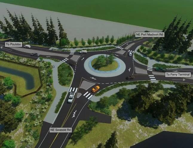 Roundabout coming to High School Road at 305 | Kitsap Daily News
