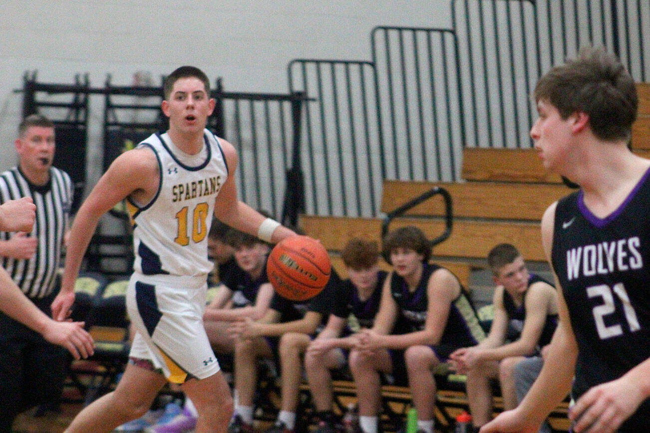 Spartan boys get off to good start at districts, beat Sequim | Kitsap ...