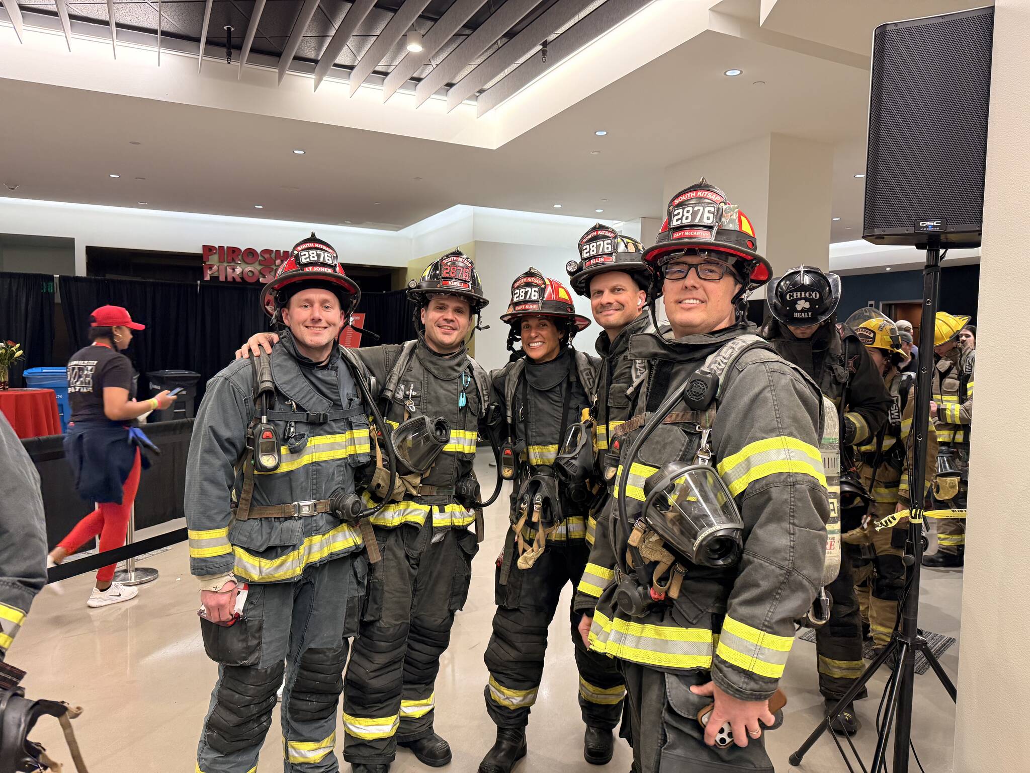 Kitsap firefighters participate in annual stairclimb fundraiser ...