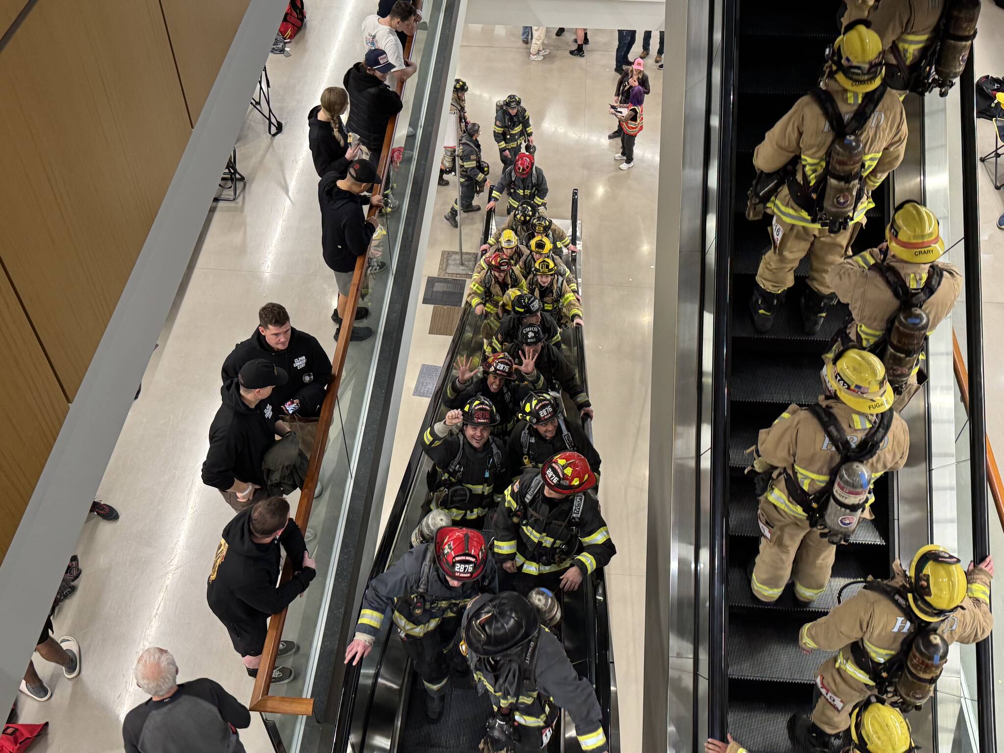 Kitsap firefighters participate in annual stairclimb fundraiser ...
